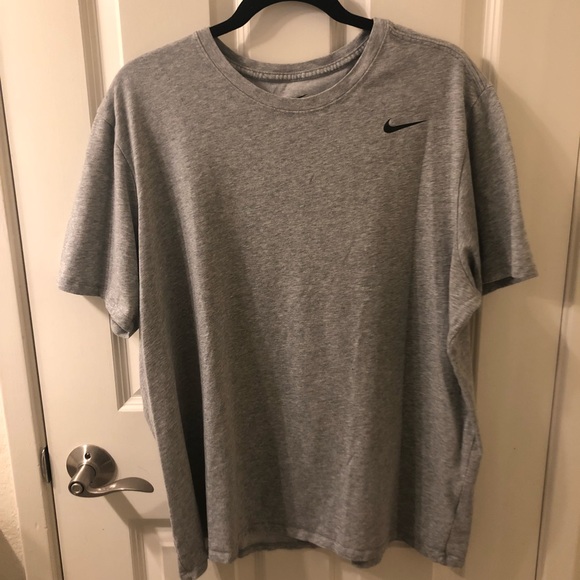 Nike | Shirts | Gray Nike Drifit Tshirt | Poshmark